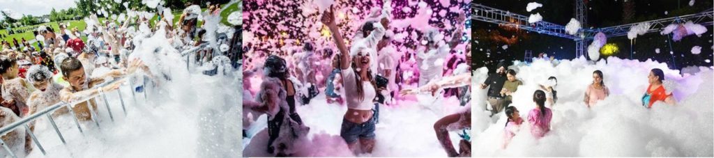 Foam Parties in Houston and Sugar Land Texas